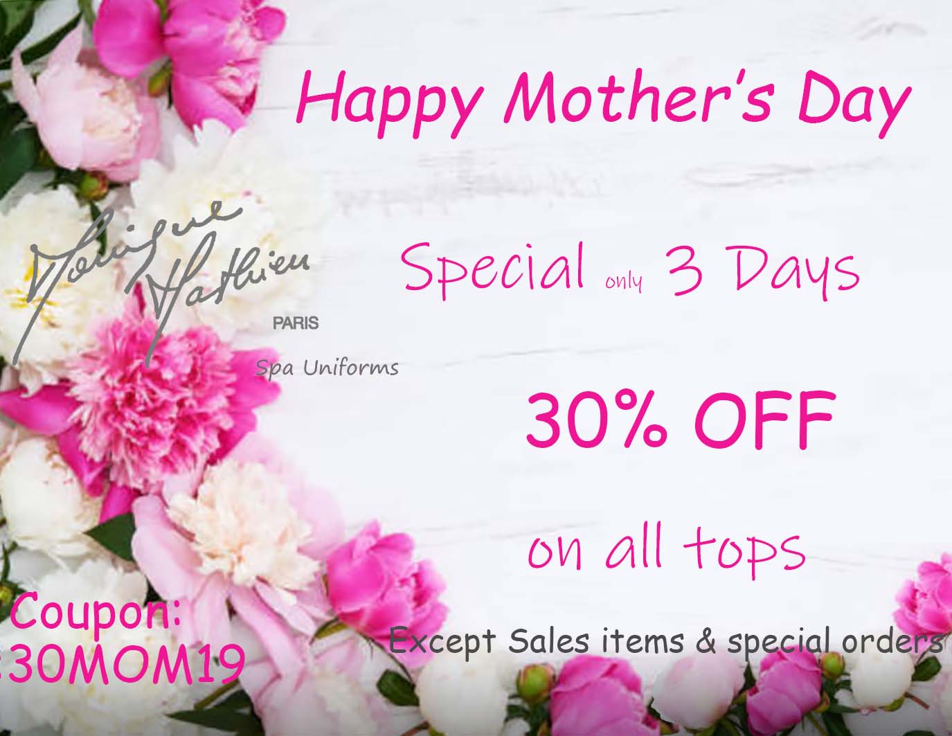 Mother’s day 2019 – Monique Mathieu Paris